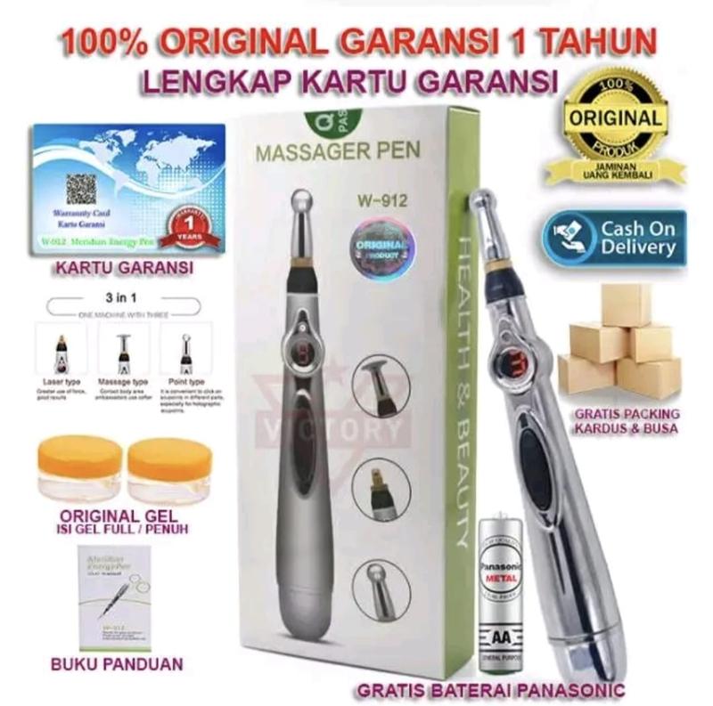 [GARANSI 1 TAHUN] W-912 100% ORIGINAL PENA AKUPUNTUR PEN MERIDIAN ...
