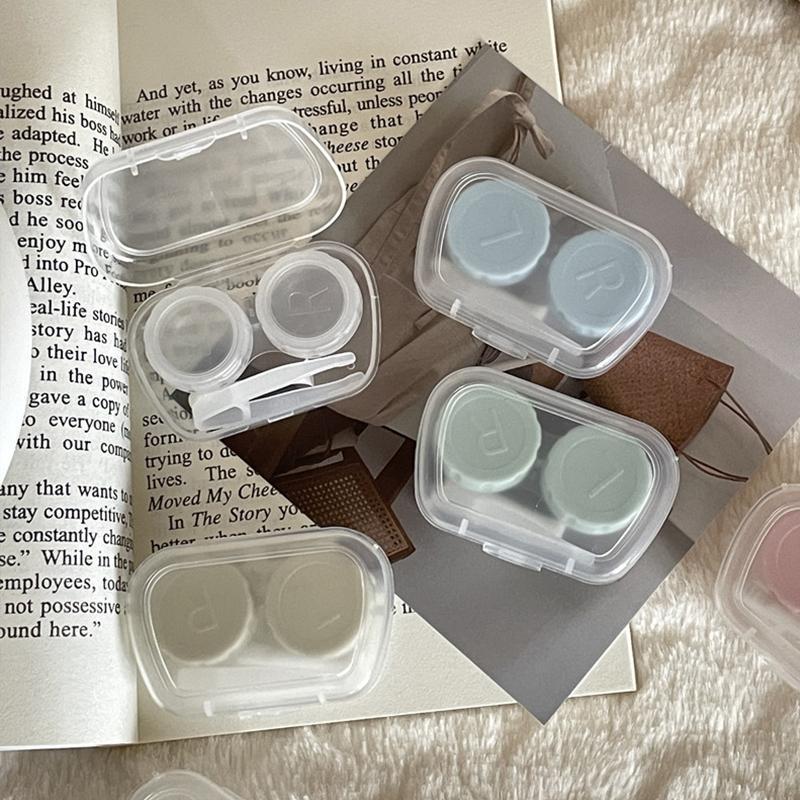 Eyeshare (COD) 1set Travel Contact Lens Case Box Holder Tool - TikTok ...