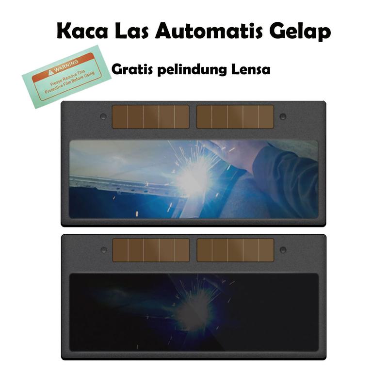 KACA LAS AUTOMATIS GELAP Automatic darkening welding filter lensa ...