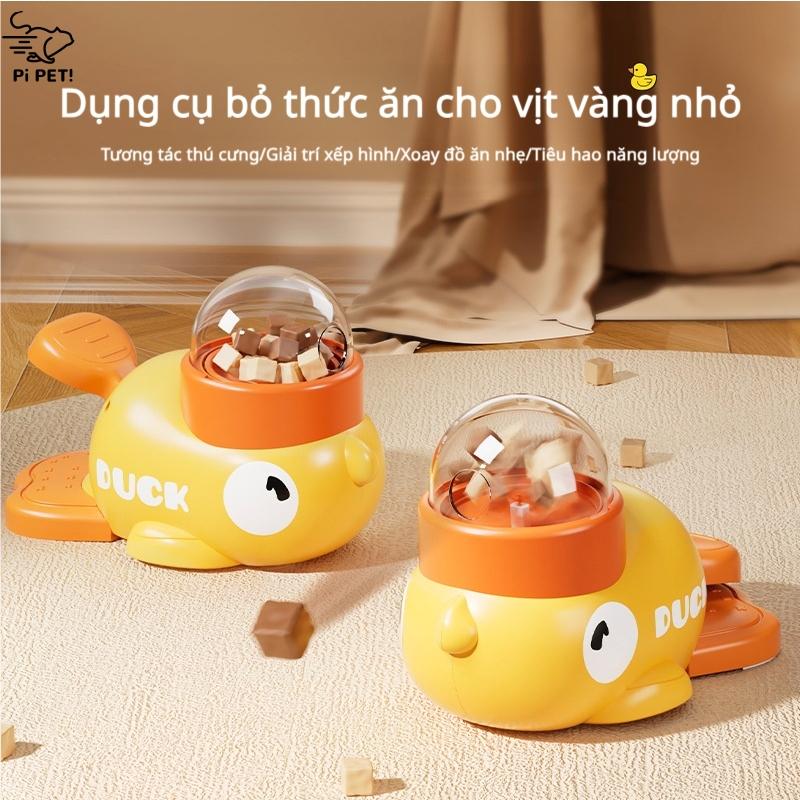 PI.PET Little Yellow Duck Pet Máy cho ăn tự động tương tác thông ...
