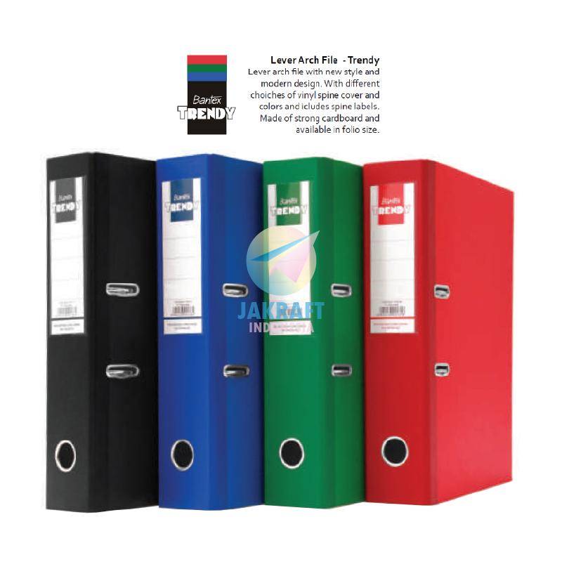 (1 Pcs) Ordner BANTEX Trendy 1446 FC Folio F4 Size 7 Cm Warn - Shop ...