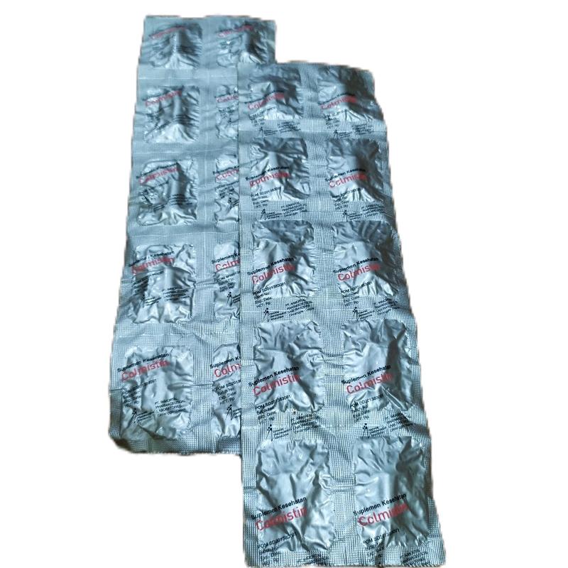 COLMISTIN Strip 10 Kapsul suplemen Kesehatan - Shop | Tokopedia