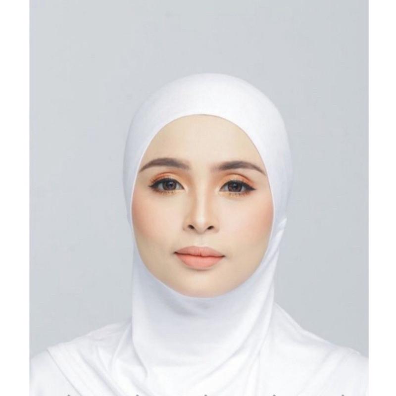 Inner Ninja Dagu Premium Cotton Jersey Inner Neck Muslimah Anti Tembam ...