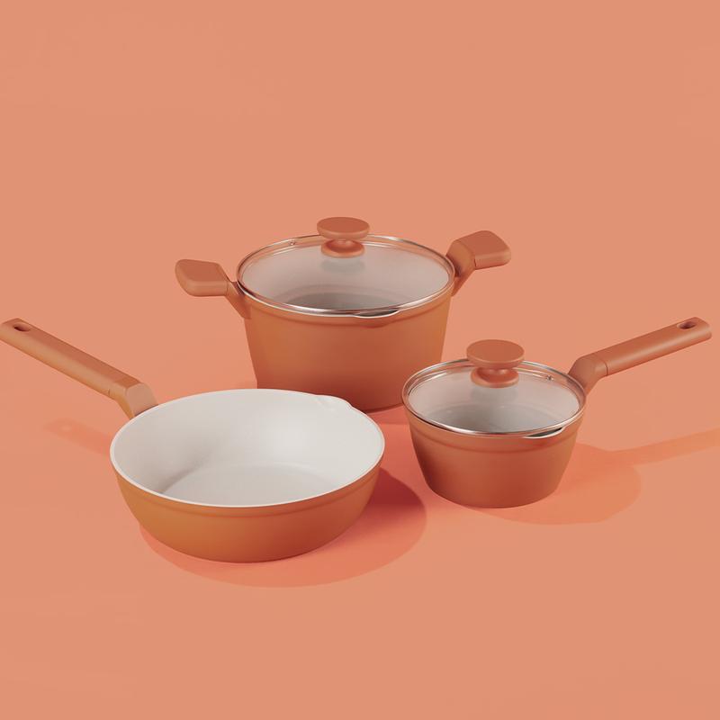Galaxy Trio Set - Cosmic Cookware Non-toxic, Non-stick Granite - TikTok ...