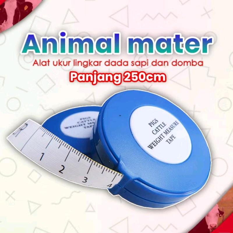 Alat Ukur Lingkar Dada Sapi Babi untuk Berat 1 Ton - Meteran - Shop ...