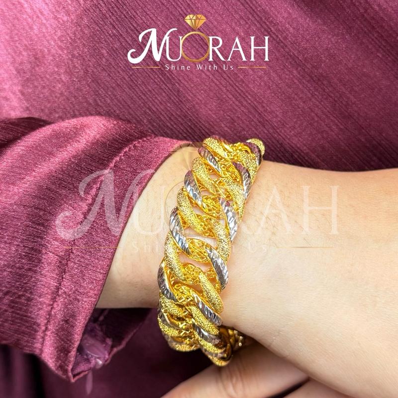 RANTAI TANGAN WANITA AD1R4 DUBAI 2.0 MIX (6661) - TikTok Shop Malaysia