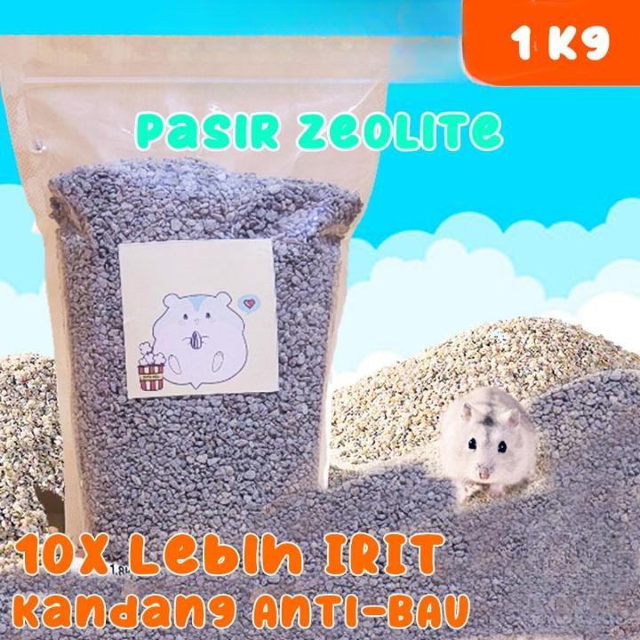 pasir mandi hamster bathing sand kucing pasir zeloit 1kg - Shop | Tokopedia