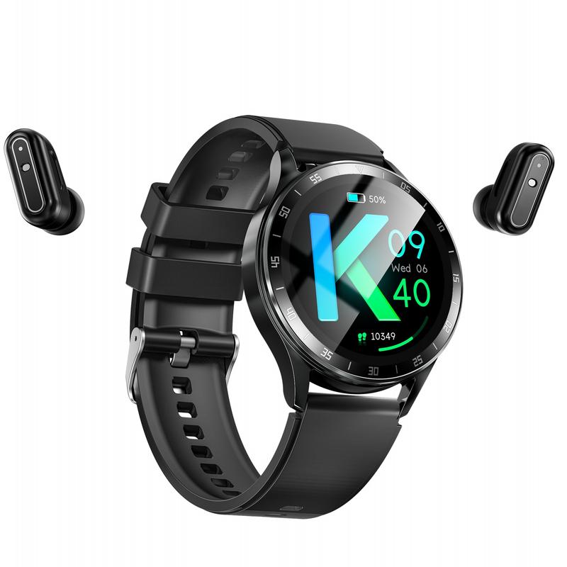 2024 NEW Smart Watch TWS Headset Two In One Wireless Bluetooth Dual ...