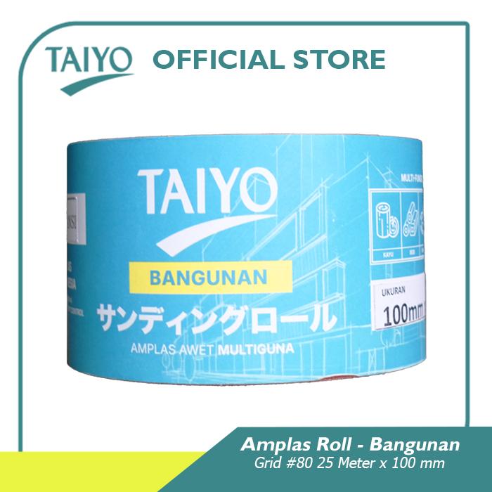 Promo Taiyo BANGUNAN Amplas Roll Kain #40-400 25Meter - 400 - Jakarta ...