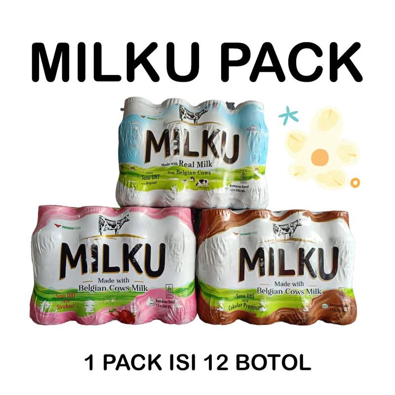 susu milku pack isi 12 pcs - Shop | Tokopedia