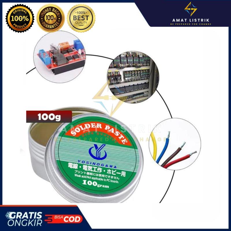 Soldering Pasta High Intensity 100gr Minyak Solder / Paste Solder ...