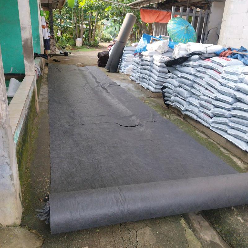 Kain Geotextile Abu 150gram Alas Batu Koral Taman Ukuran 200x100 Ideal ...