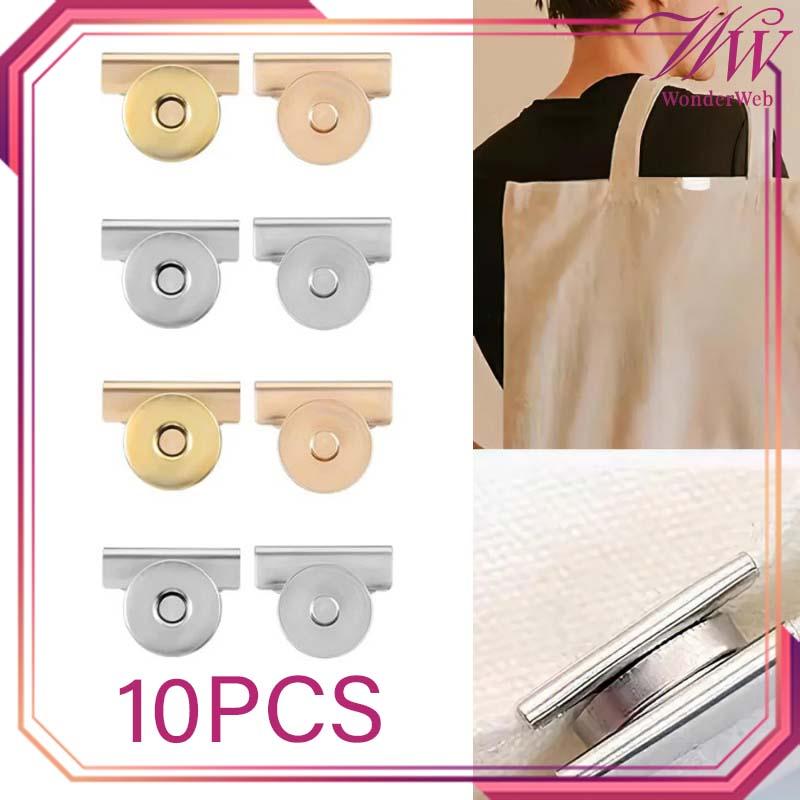 10pcs/Set Kancing Magnet Buat Tas Universal Kancing Tas Magnet Magnet ...