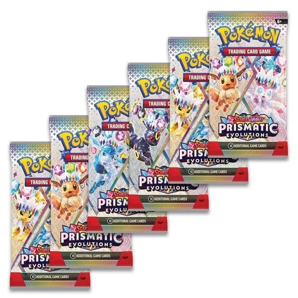 Prismatic Evolution Loose Packs - TikTok Shop Singapore