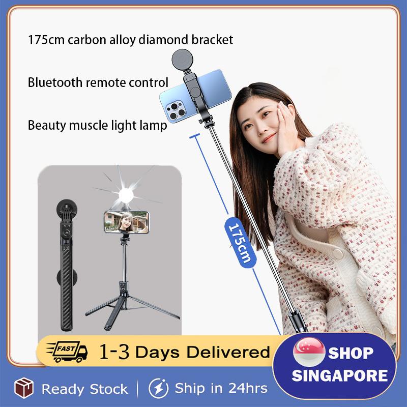 Selfie Stick 1.75 M Phone Selfie Stick Handphone Tripod Stan - TikTok ...