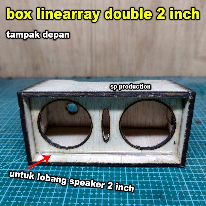 box speaker line array double 2 inch bahan tebal triplek 5mm - Shop ...