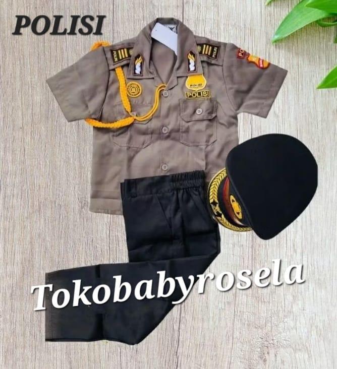 Baju Kostum Seragam Profesi anak Polisi - Shop | Tokopedia