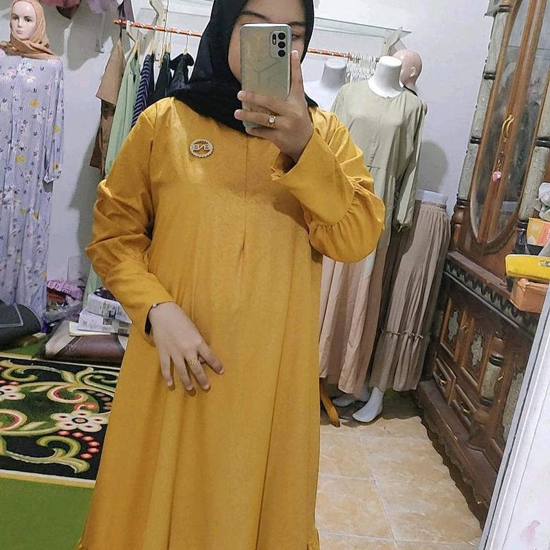 gamis wanita gamis set hijab - Shop | Tokopedia