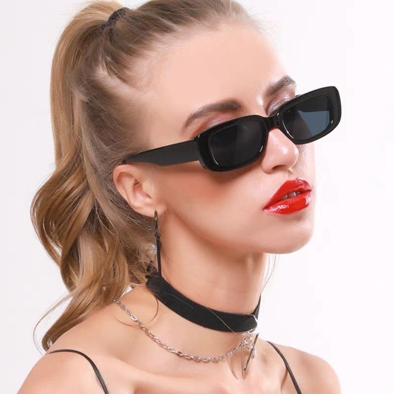 Bang Jien Tiktok Viral Sunglasses OOTD full Black Rectangula - TikTok ...