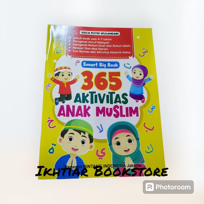 Buku Anak 365 Aktivitas Anak Muslim Full Colour Books - Shop | Tokopedia
