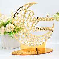 Promo Pajangan Ramadhan Kareem / Topper Akrilik Idul Fitri / Hiasan ...