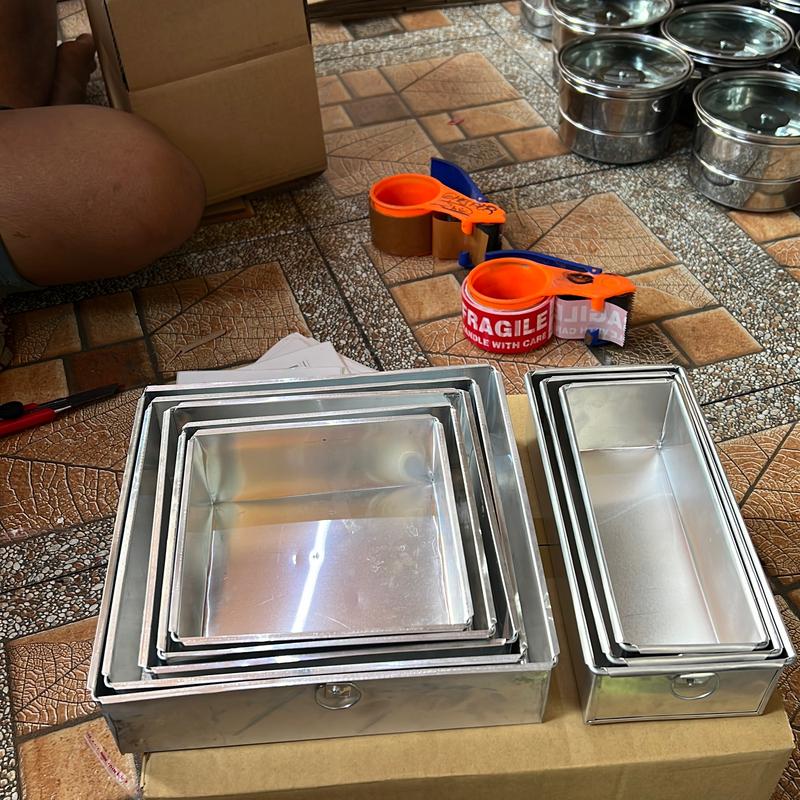 Paket hemat loyang kotak set bronis set Kitchenware - Shop | Tokopedia