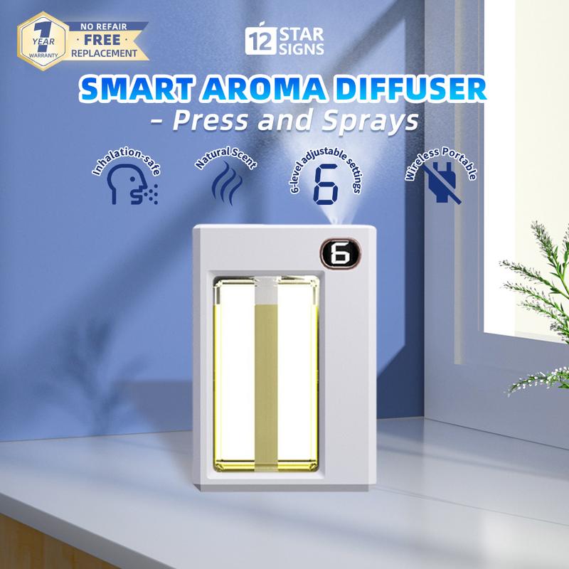 【1 Year Warranty】Automatic Aroma Diffuser Digital Pro Aromatherapy ...