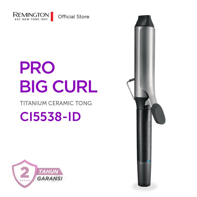 Remington Pengeriting Rambut Pro Big Curl 38mm Tong CI5538 - Shop ...