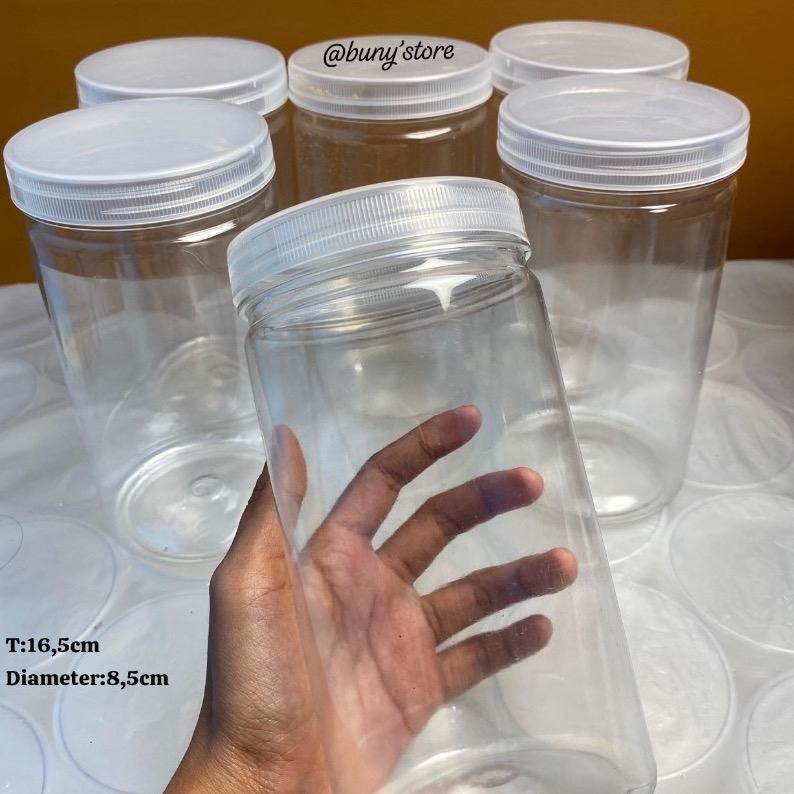 Toples tabung 1000ml (isi6pcs) / jar/toples kue (packing dus) - Shop ...