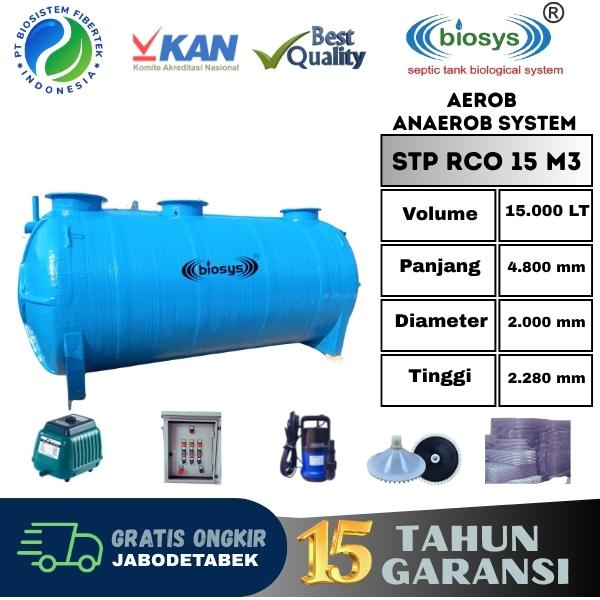Jual Septic Tank Biotech, STP IPAL Biotech 15000 Liter ( 15 M3 ...
