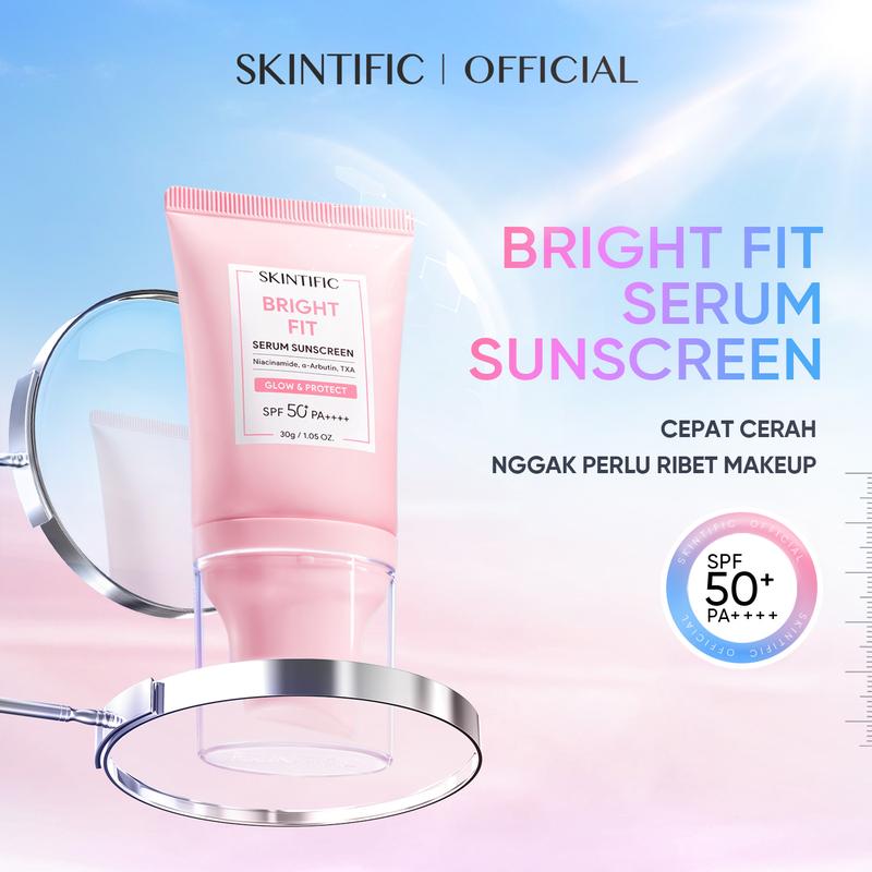 [new] [Kulit Kusam] SKINTIFIC BRIGHT FIT SERUM SUNSCREEN SPF50 - Shop ...
