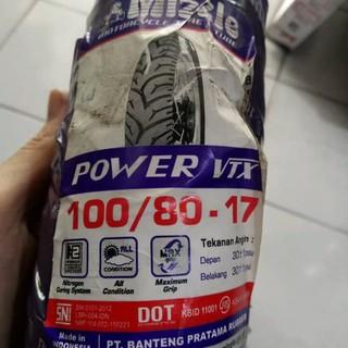 Jual Ban mizzle tubetype 100/80-17 mz028 - power vtx (BUKAN TUBELESS ...