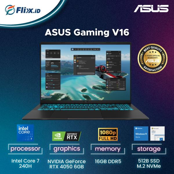 Promo ASUS Gaming V16 V3607VU-I745B7T-HM CORE 7 240H 16GB 512GB SSD ...