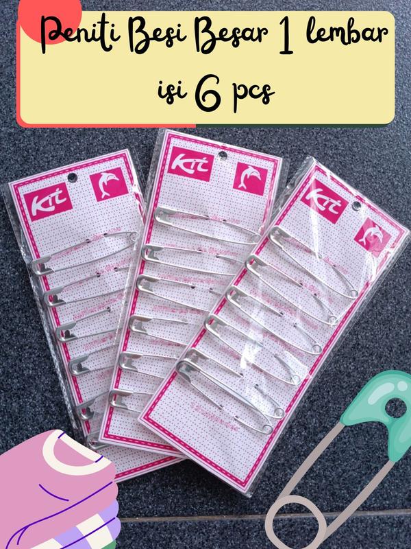 PENITI KIT BESI WARNA PUTIH UKURAN BESAR JUMBO 1 LEMBAR ISI - Shop ...