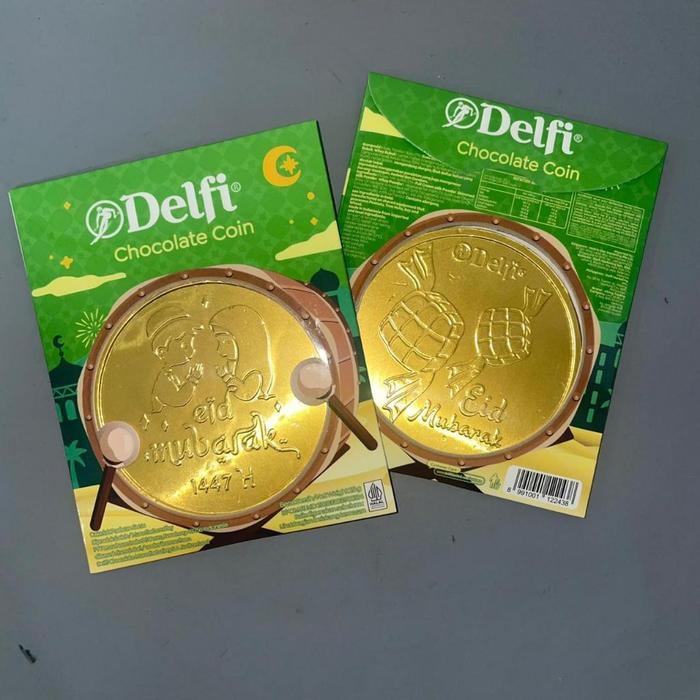 Jual TERLARIS DELFI BIG COIN RAMADHAN COKLAT LEBARAN 25 GRAM 1 PC ...