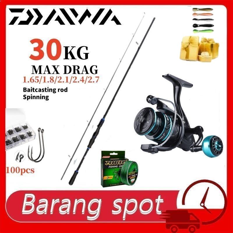 2024 DAIWA Reel DAIWA HZ Rod Joran Batang Pancing 1 Set Fishing ...