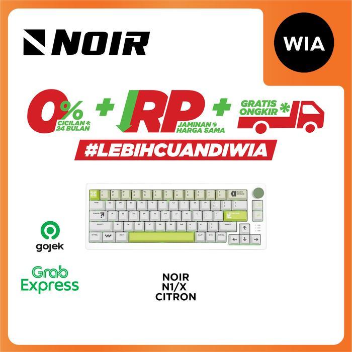 Jual WIA Noir N1/X – Mechanical Keyboard Neo Urban dengan VIA/QMK & Tri ...