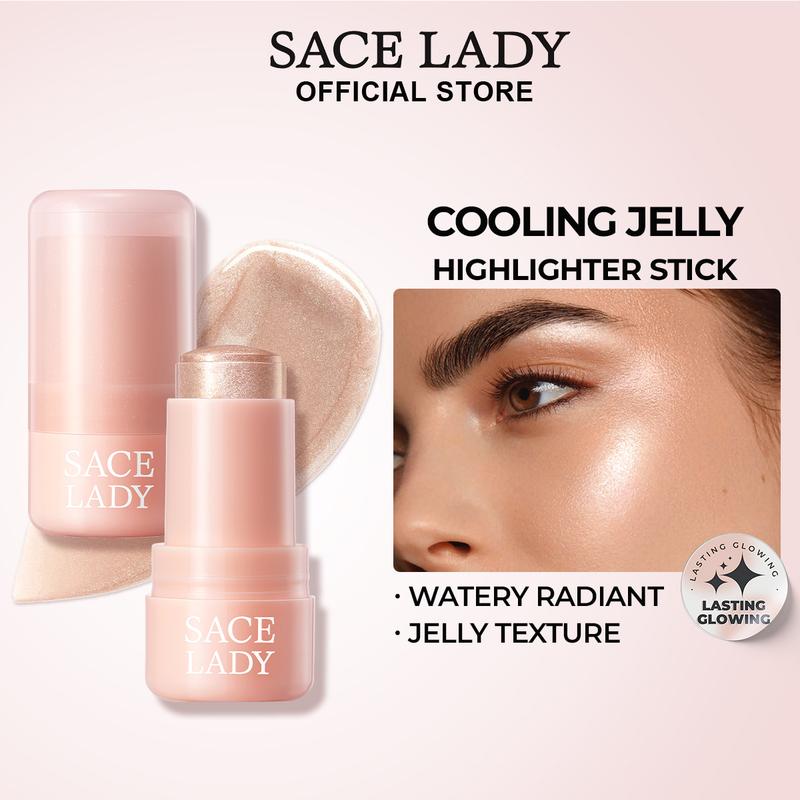 SACE LADY Jelly Highlighter Stick Cooling Unique Jelly Texture - TikTok ...