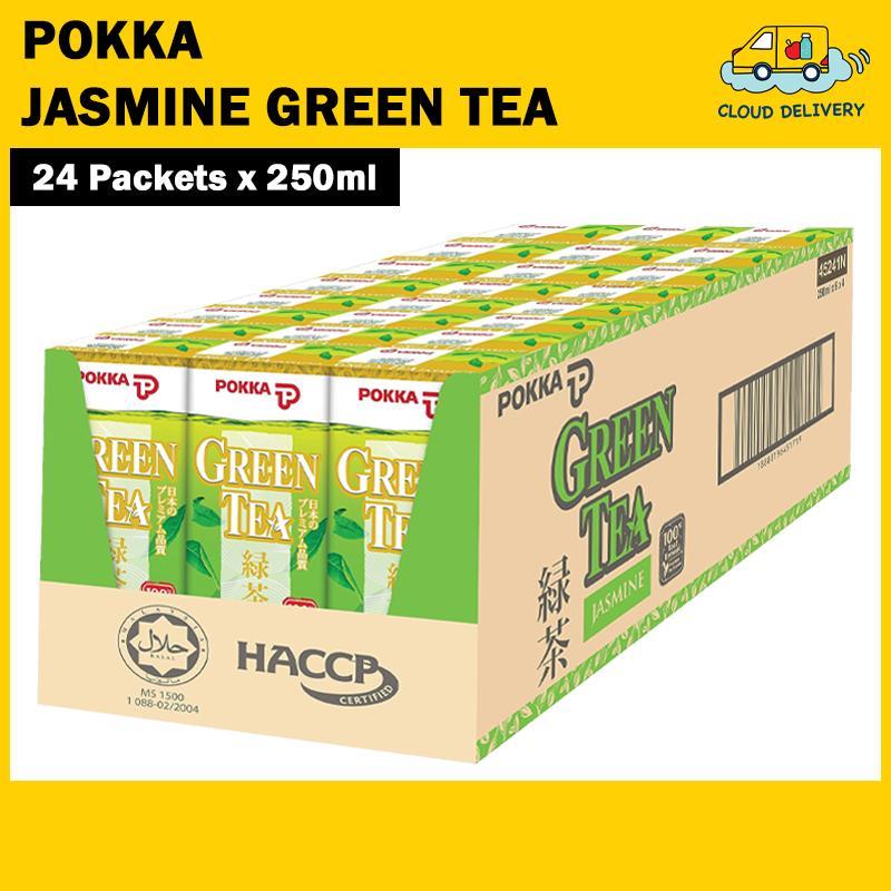 Pokka Jasmine Green Tea Packet (24 x 250ml) - TikTok Shop Singapore