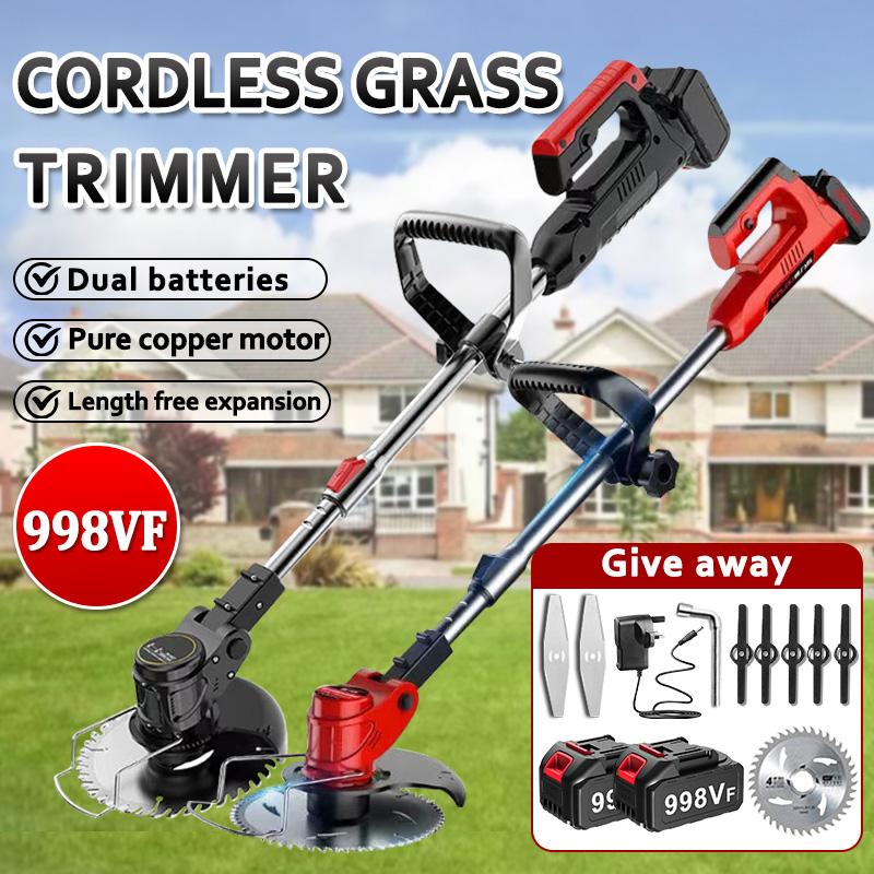 988vf battery grass machine cordless grass cutter high quality - TikTok ...