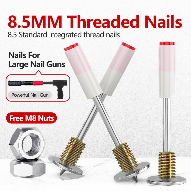8.5mm Large Diameter Ceiling Specialized Nail With Threaded Industry ...