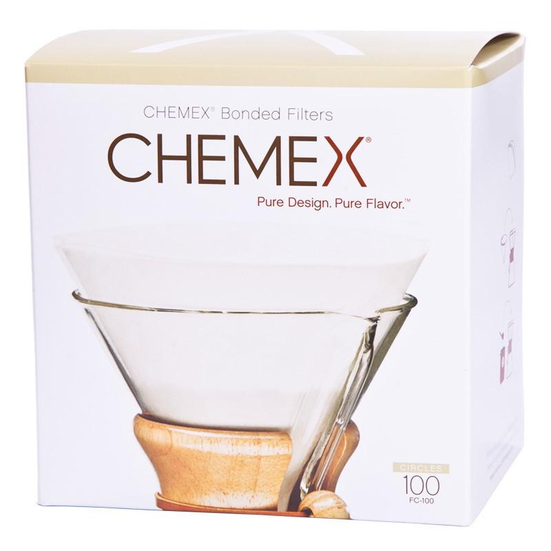 Chemex Coffee Filter Paper (6 servings) 100 square and circular ...