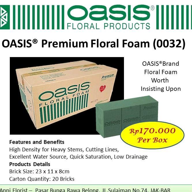 Jual OASIS Premium Floral Foam Busa Basah - Jakarta Barat - Anni ...