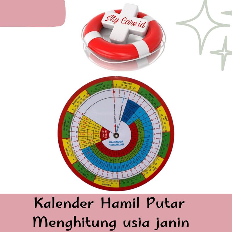 Kalender Kehamilan bumil - calender hamil menghitung usia janin - Shop ...