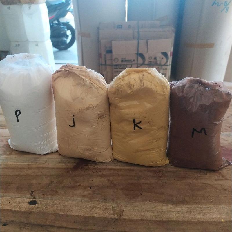 Dempul Kayu Oker putih jati merah kunyit 1 Kg (Tidak menerim - Shop ...