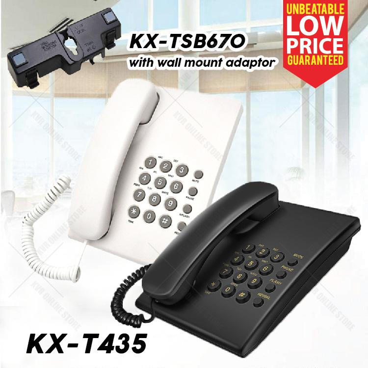 Wired Corded Wall Hanging Landline Telephone Loud Volume Redial - TikTok Shop Malaysia