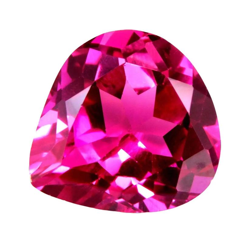 Natural Rhodolite Garnet Raspberry Pear 24.15 Ct Loose Gemstone ...