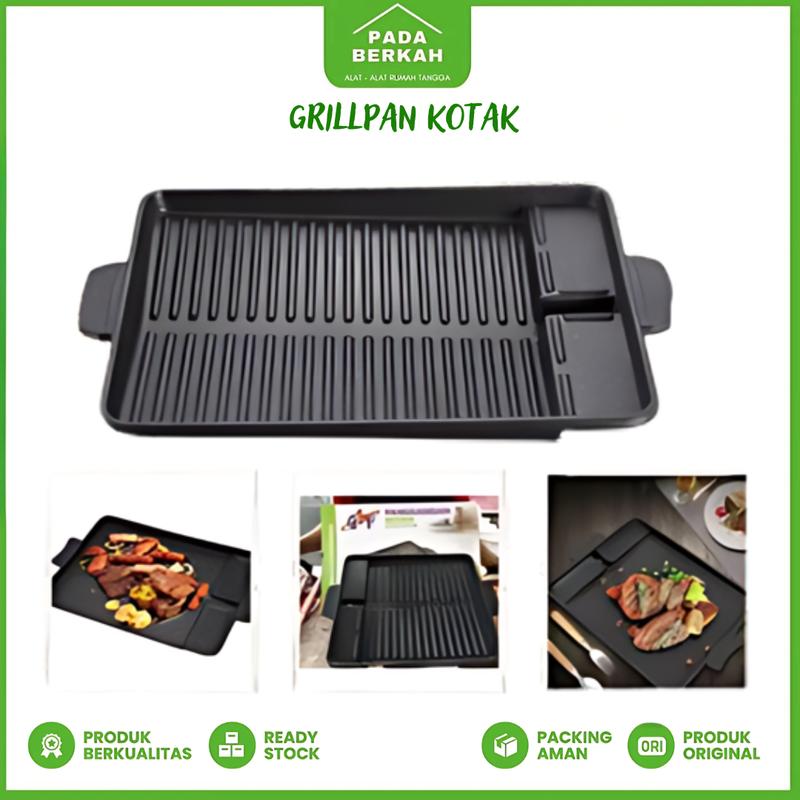 Grill Pan Yakiniku Bakaran Panjang Yakiniku Korea Double Grill - Shop ...