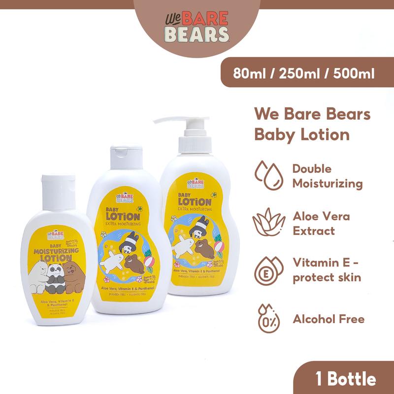 We Bare Bears 80ml 250ml 500ml Extra Moisturizing Baby Lotio - TikTok ...