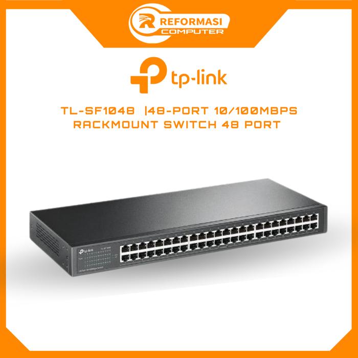 Jual TP-Link TL-SF1048 / SF 1048 Switch Hub 48-Port 10/100Mbps ...